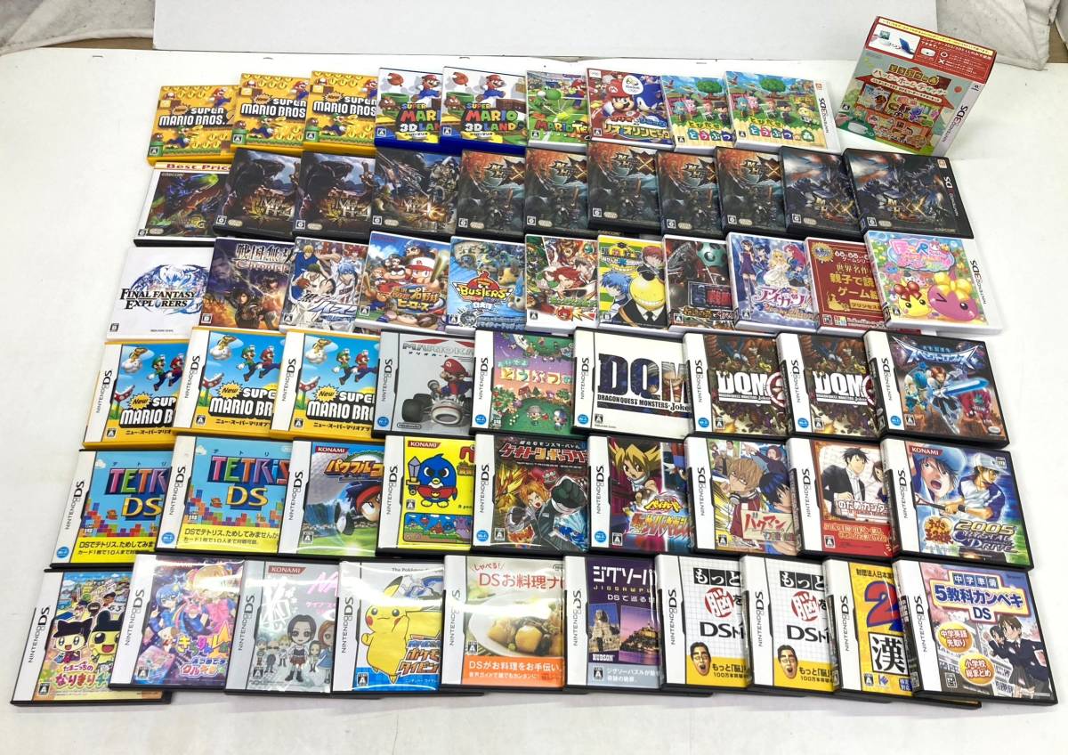 Yahoo!オークション - 【0513】[1円~]ニンテンドー 3DS & DS ソフト 計...