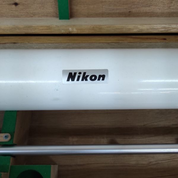 Yahoo!オークション - G603-K46-219 Nikon ニコン 8cm 屈折天体望遠鏡 ...