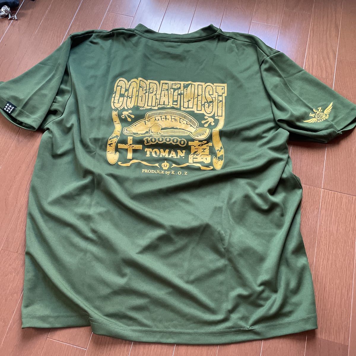 Yahoo!オークション - KOZ トーマン Tシャツ 4Lサイズ 中古品 モスグリ...