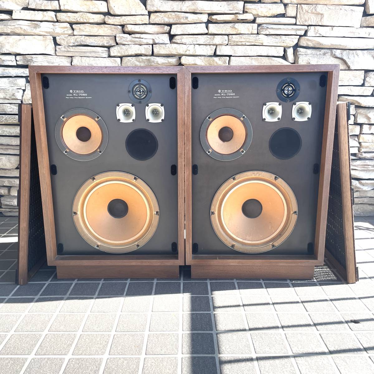 Yahoo!オークション - TRIO スピーカー KL-7060 ペア トリオ Yahoo!オークション - TRIO スピーカー KL-7060 ペア トリオ