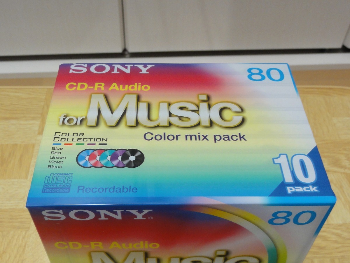 SONY ソニー 音楽用 CD-R for Audio 80分 800MB 10枚パック 日本製 10CRM80CRAX(記録媒体)｜売買されたオークション情報、yahooの商品情報を ...