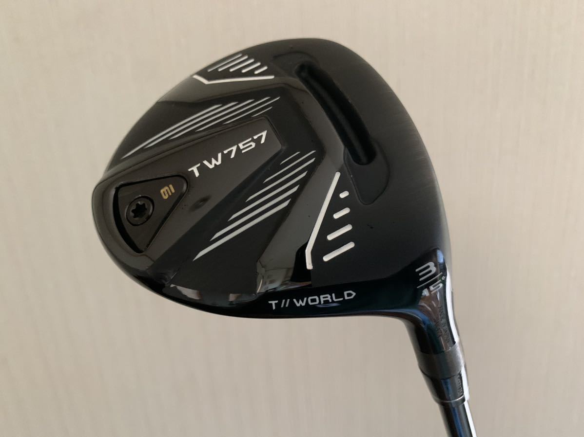 Yahoo!オークション - 新品同様品 TW757 FW (3W/15度) VIZARD FOR TW75...