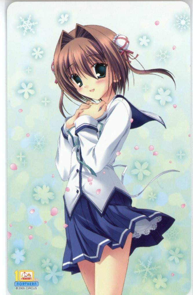 Yahoo!オークション - [E22/6]D.C.Ⅱ ダ・カーポ テレカ/かゆらゆか/た...