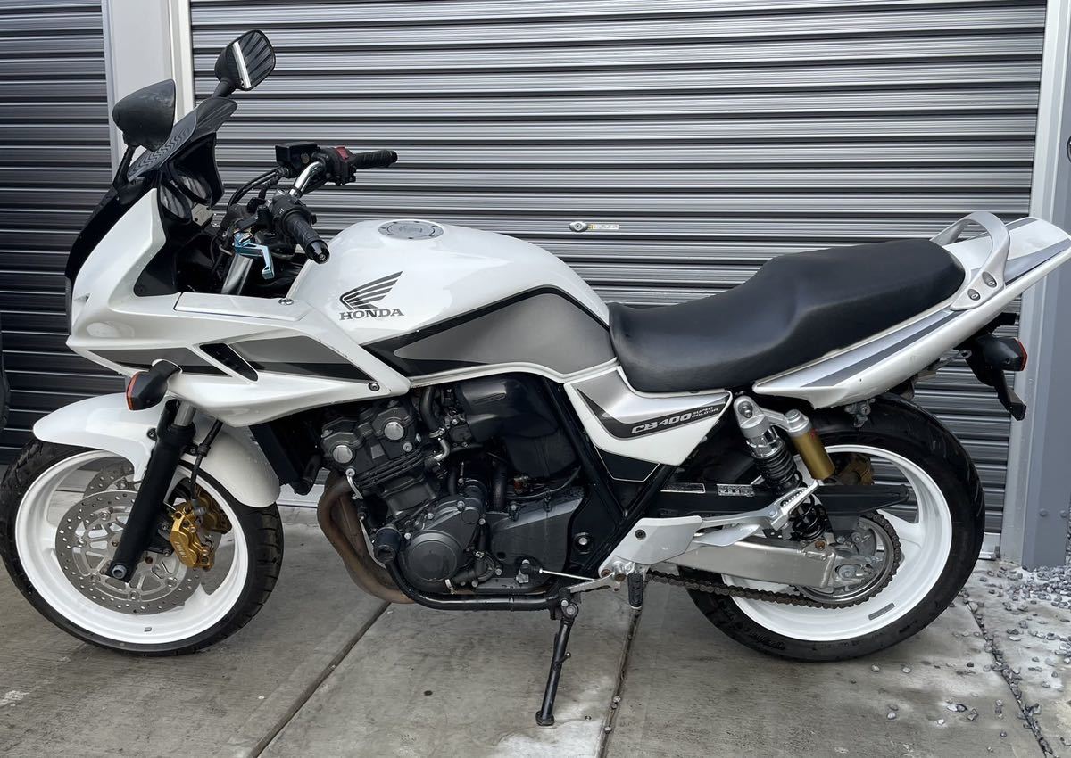 Yahoo!オークション - cb400sb cb400sf NC42 車検付き 部品取り車 1円...