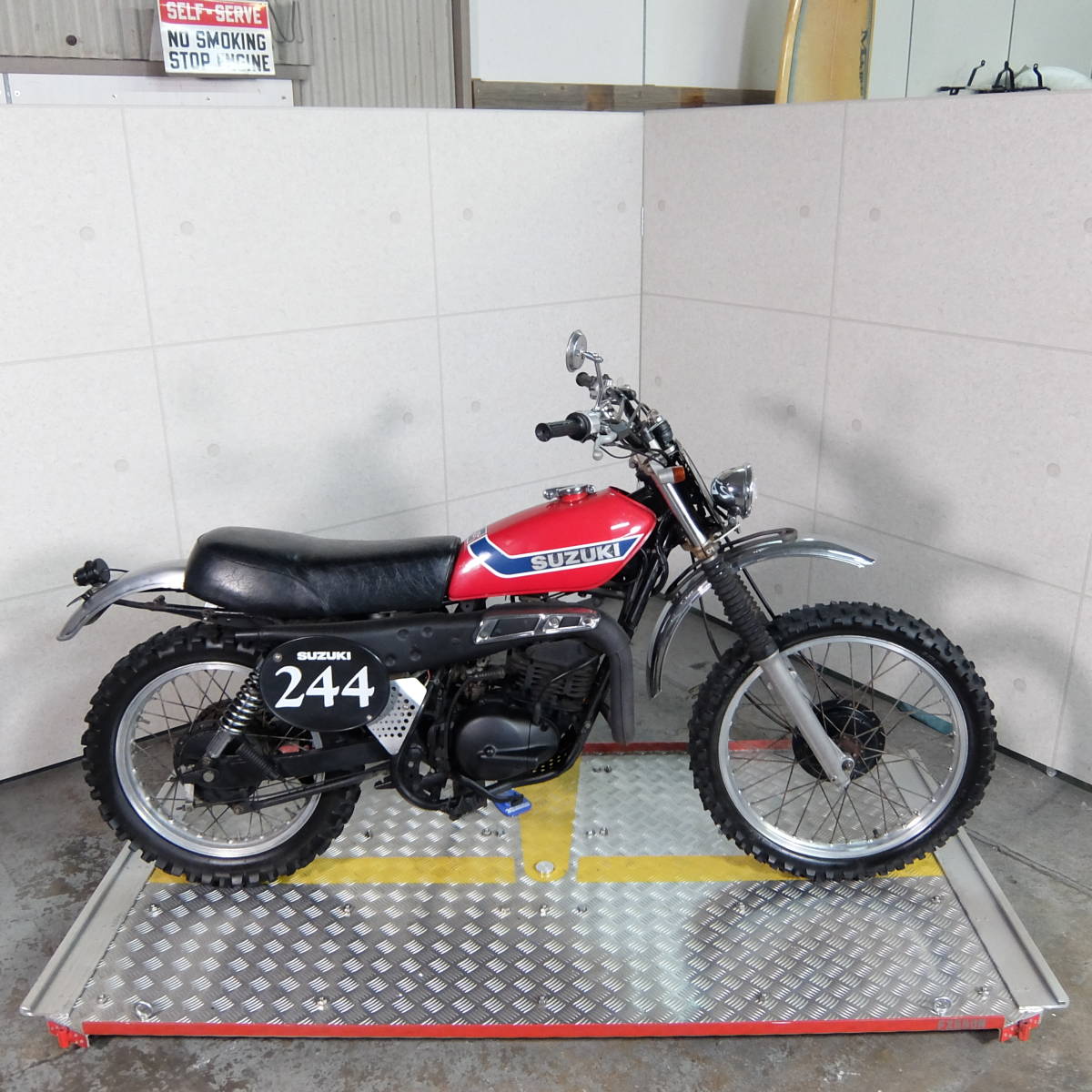 Yahoo!オークション - 動画 画像有 ビンテージモトクロス VMX 空冷ツイ...