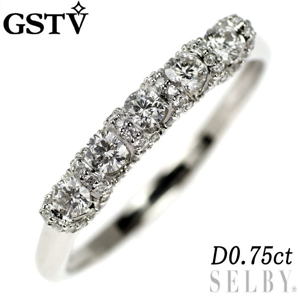 GSTV Pt950 ダイヤモンド リング 0.75ct 新入荷 出品1週目 SELBY(プラチナ台)｜売買されたオークション情報、yahooの商品情報をアーカイブ公開 - オークファン ...