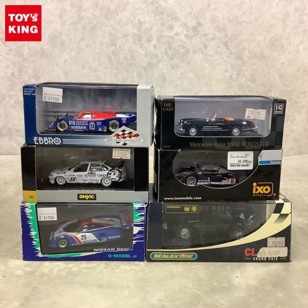 Yahoo!オークション - 1円〜 エブロ等 1/43 ニッサン YHP R92 CP ホワ...