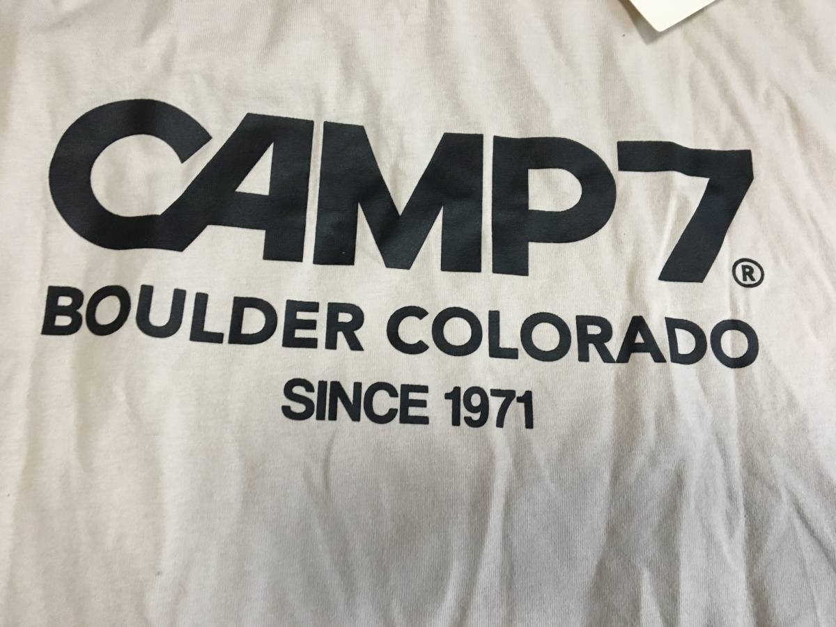 Yahoo!オークション - 新品 キャンプ7 Camp7 コットンTシャツ サイズM ...