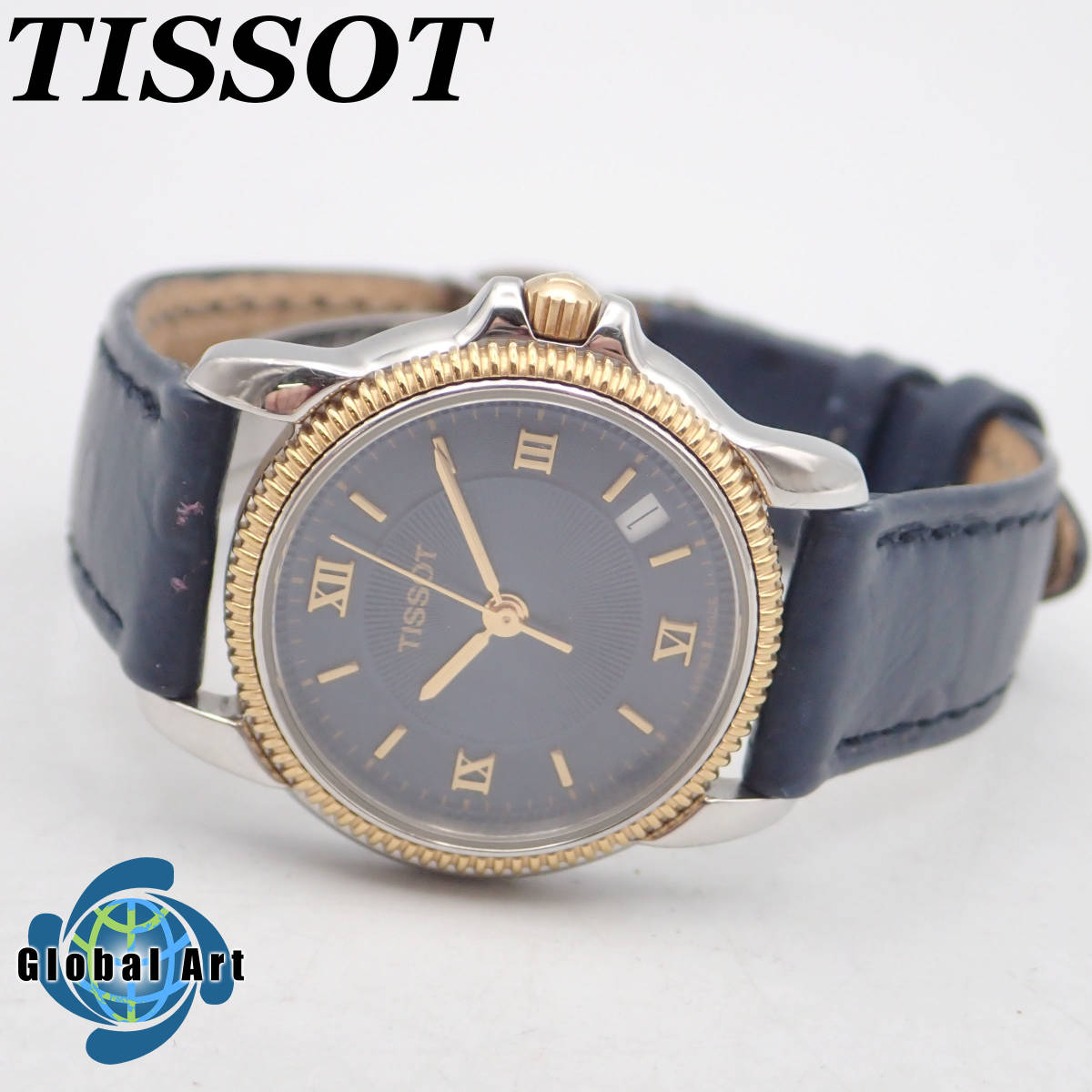 う04606/TISSOT ティソ/バラード/クオーツ/レディース腕時計/コンビ/文字盤 ブルー/C227/327C/ジャンク(ティソ)｜売買されたオークション情報、yahooの商品情報を ...