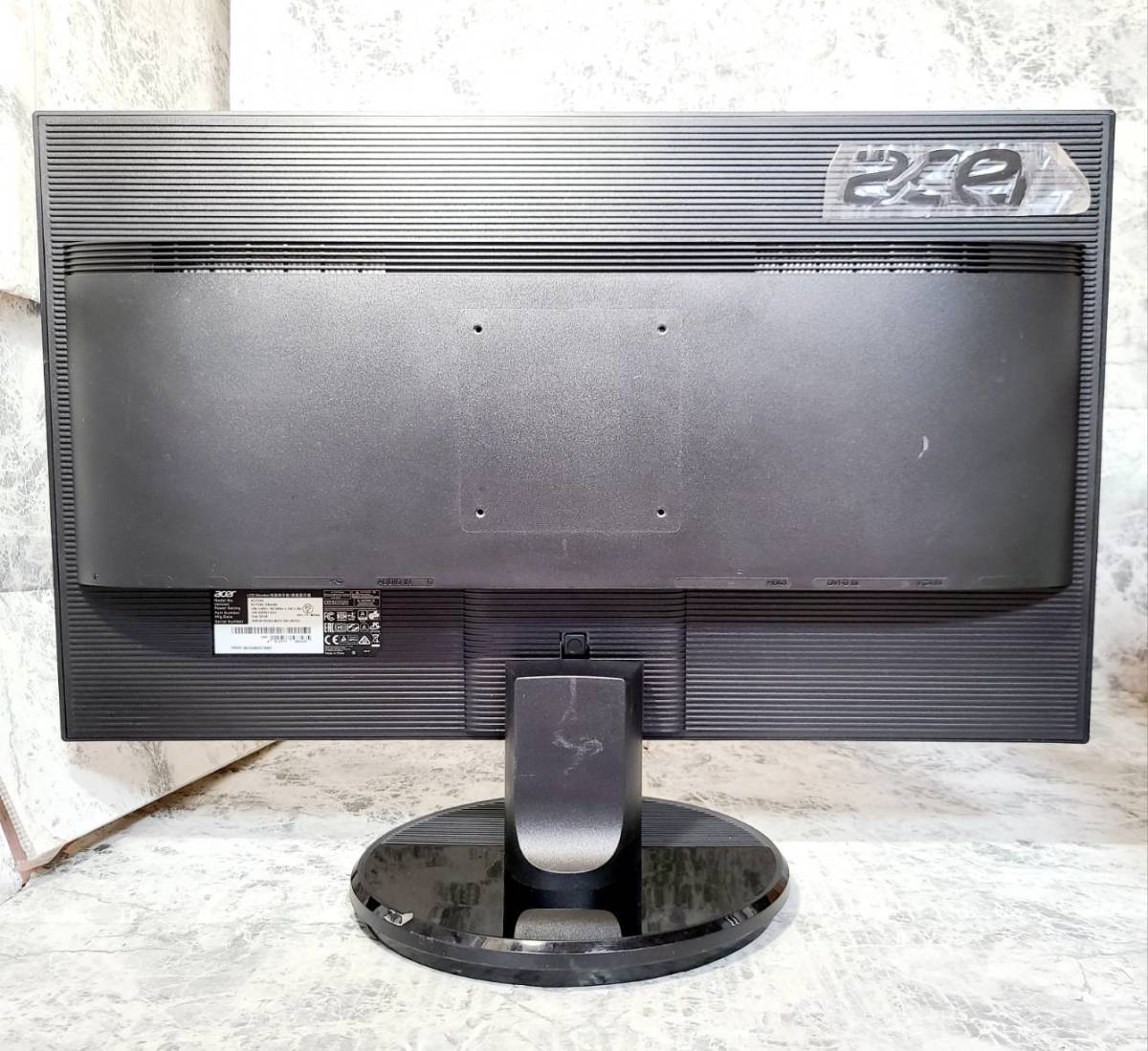 Yahoo!オークション - T1554 acer K272HL 27インチワイド液晶ディスプ...