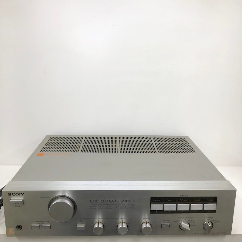 230425SK260179 SONY ソニー INTEGRATED STEREO AMPLIFIER TA-AX70 プリメインアンプ(ソニー)｜売買されたオークション情報、yahooの商品 ...