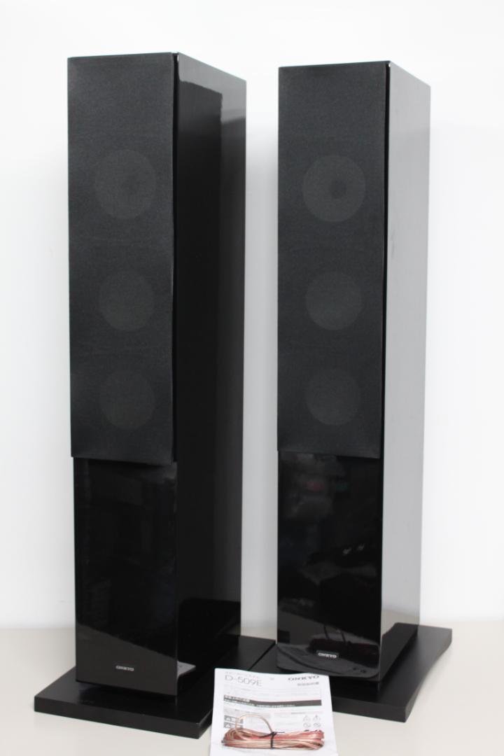 展示品】ONKYO/3ウェイスピーカー/D-509E/2台セット ⑤ 展示品】ONKYO/3ウェイスピーカー/D-509E/2台セット ⑤