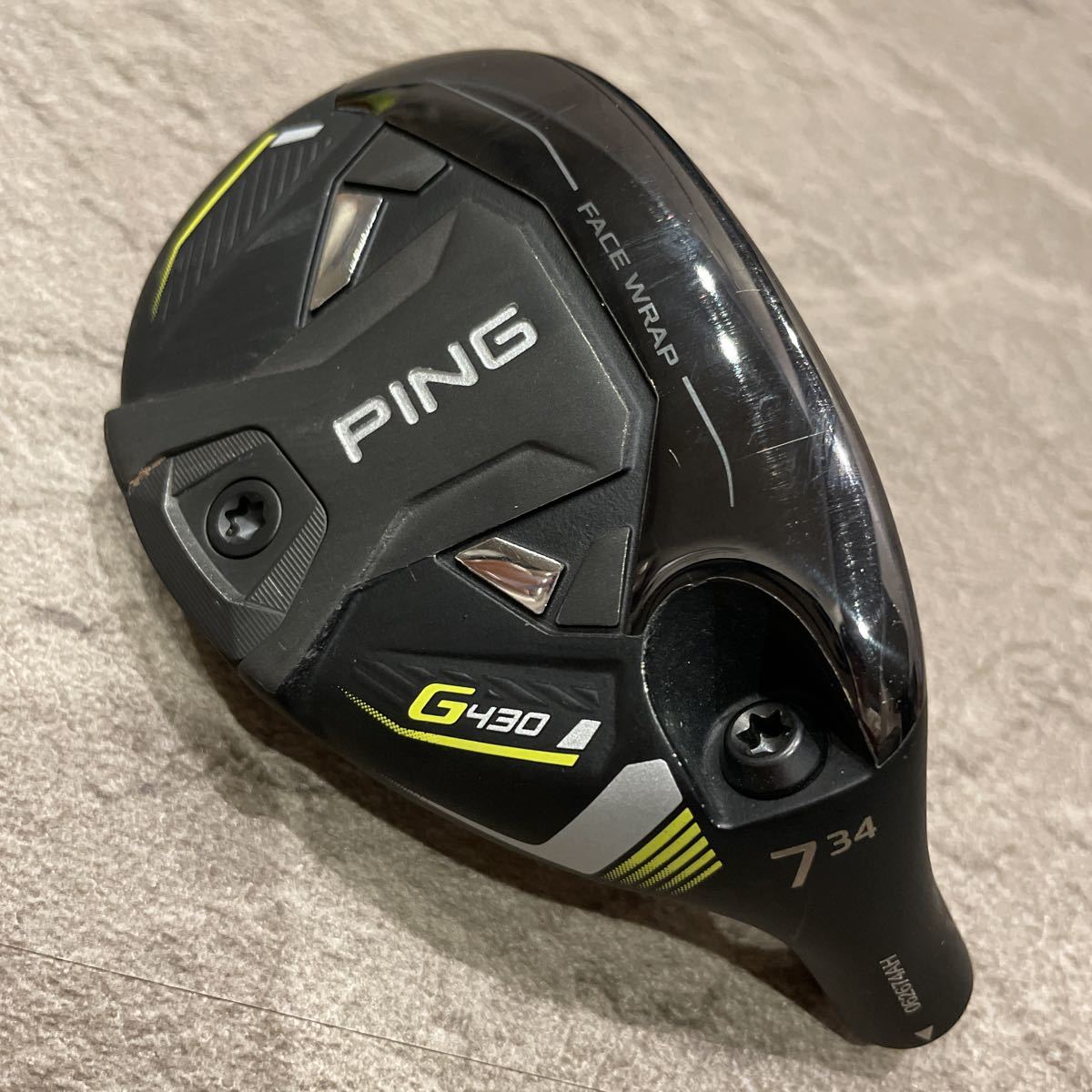 Yahoo!オークション - PING G430 7U 34° ヘッド（ヘッドカバー付属）...