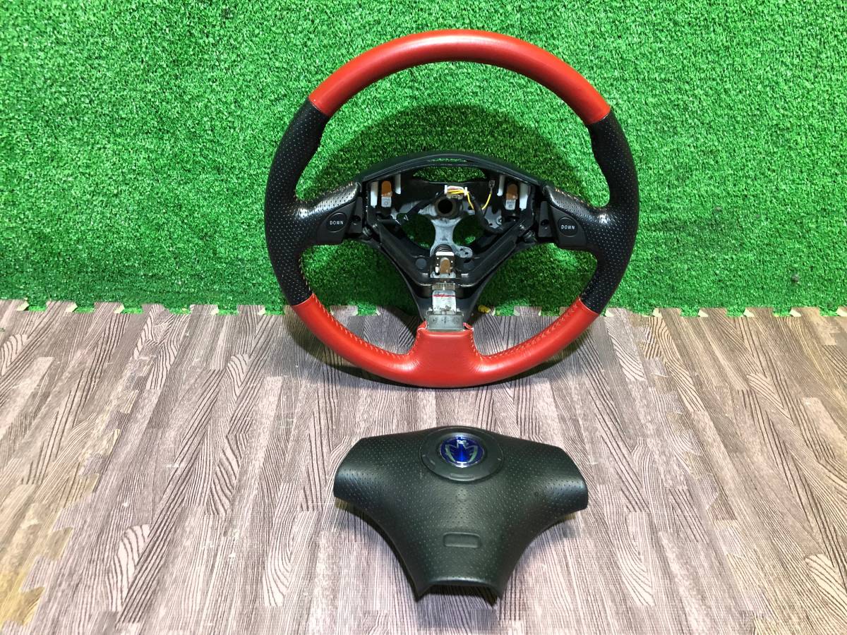 Yahoo!オークション - MR−S ZZW30 ステアリングハンドル ホーンパッド...