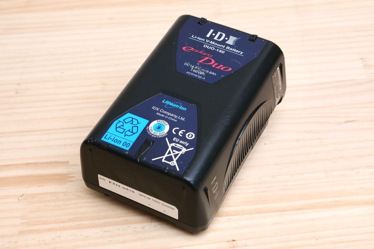 Yahoo!オークション - IDX VマウントバッテリーDUO-150