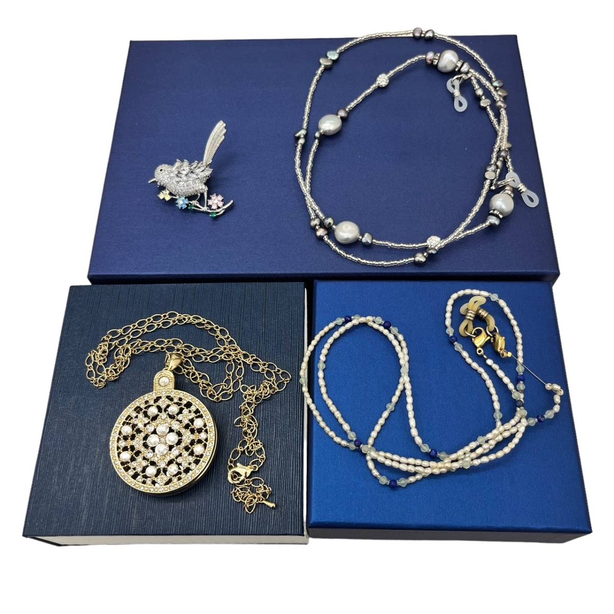 Yahoo!オークション - 【美品】jinka nezu アクセサリーまとめ4点セッ...