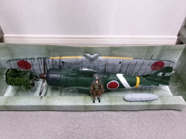 代購代標第一品牌－樂淘letao－ブルーボックストイ 1/18 ゼロ戦 第2次世界大戦 半完成品 (3334-545)