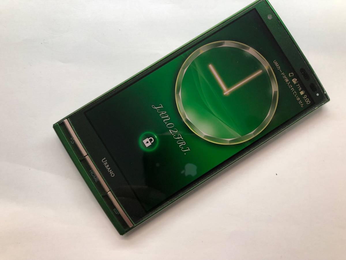 Yahoo!オークション - au 京セラ URBANO L03 KYY23 グリーン