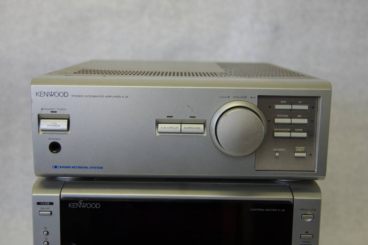 Yahoo!オークション - B111 お買い得～ KENWOOD ケンウッド A-J9 C-J9 ...