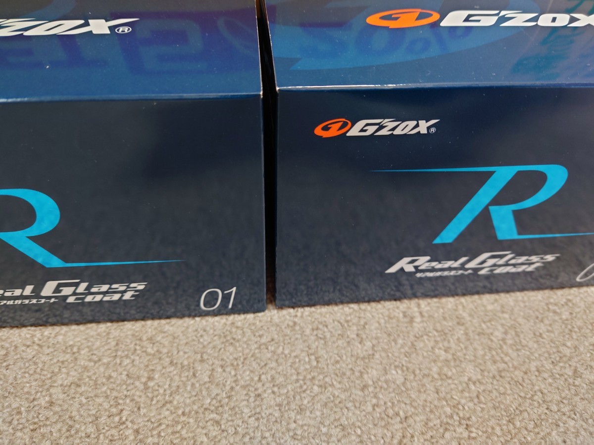 Yahoo!オークション - Gzox リアルガラスコートR 2箱