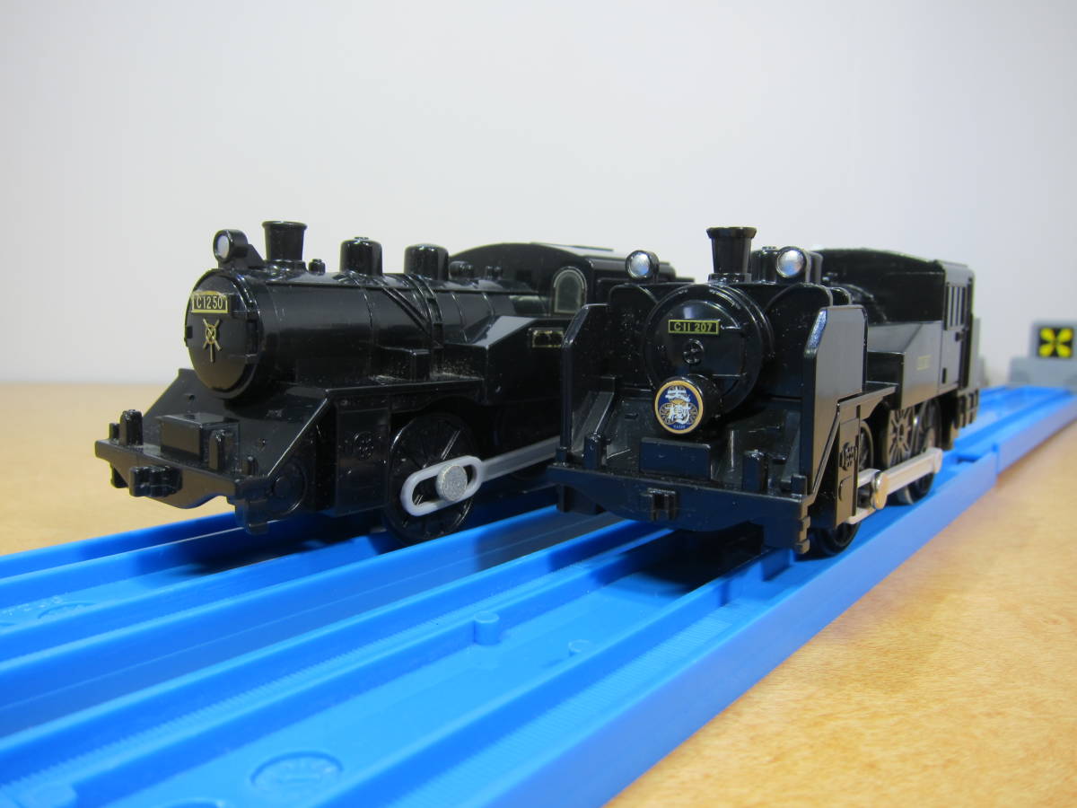 Yahoo!オークション - プラレール SL・C12-50号機+C11-207号機『S...