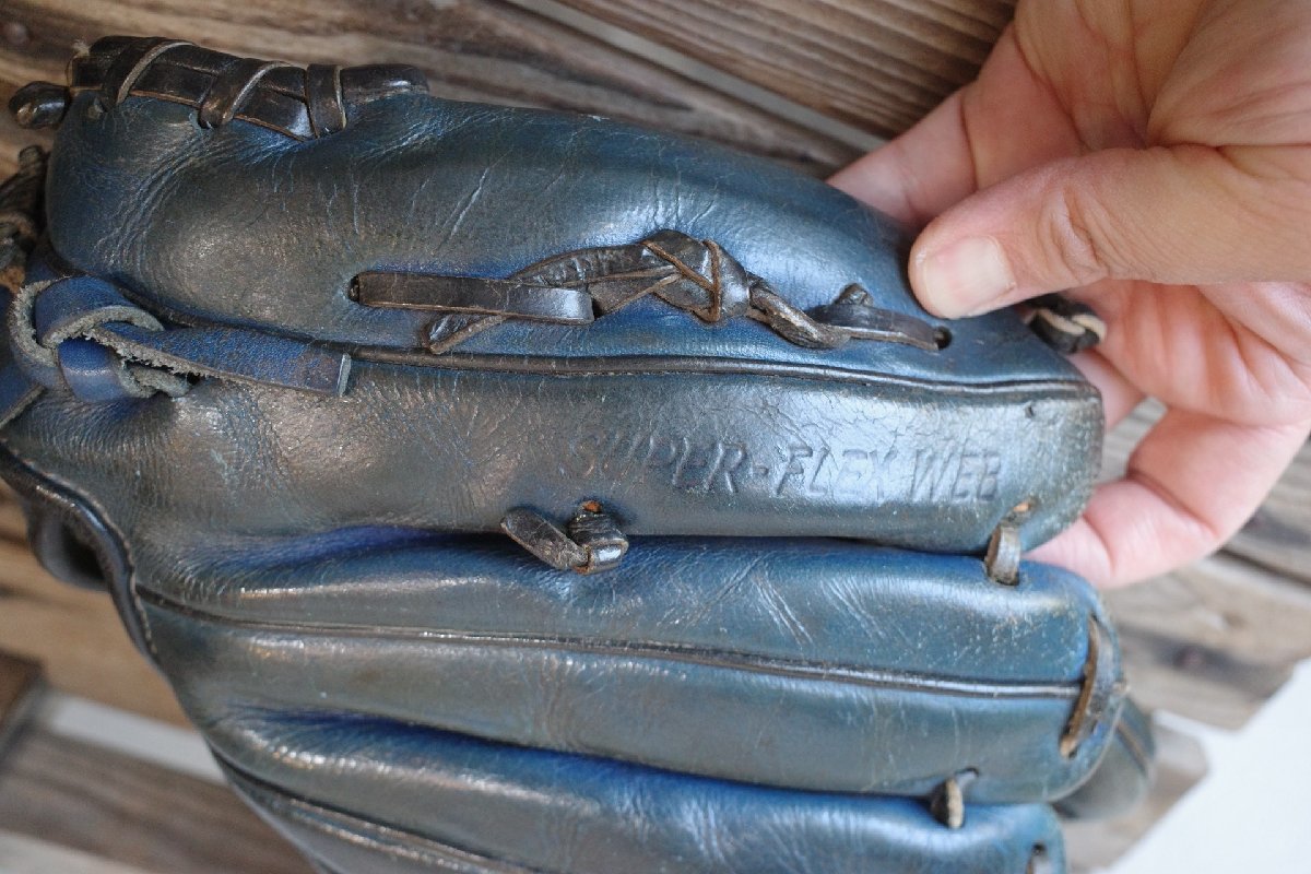 Yahoo!オークション - LEAGSTAR LGN-011 ヴィンテージグローブ 背番号...