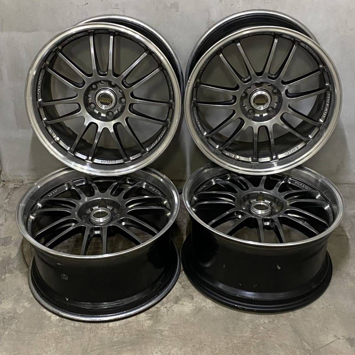 Yahoo!オークション - Volk Racing RE30 19インチ 9.5J +45 4本通 5H/1...