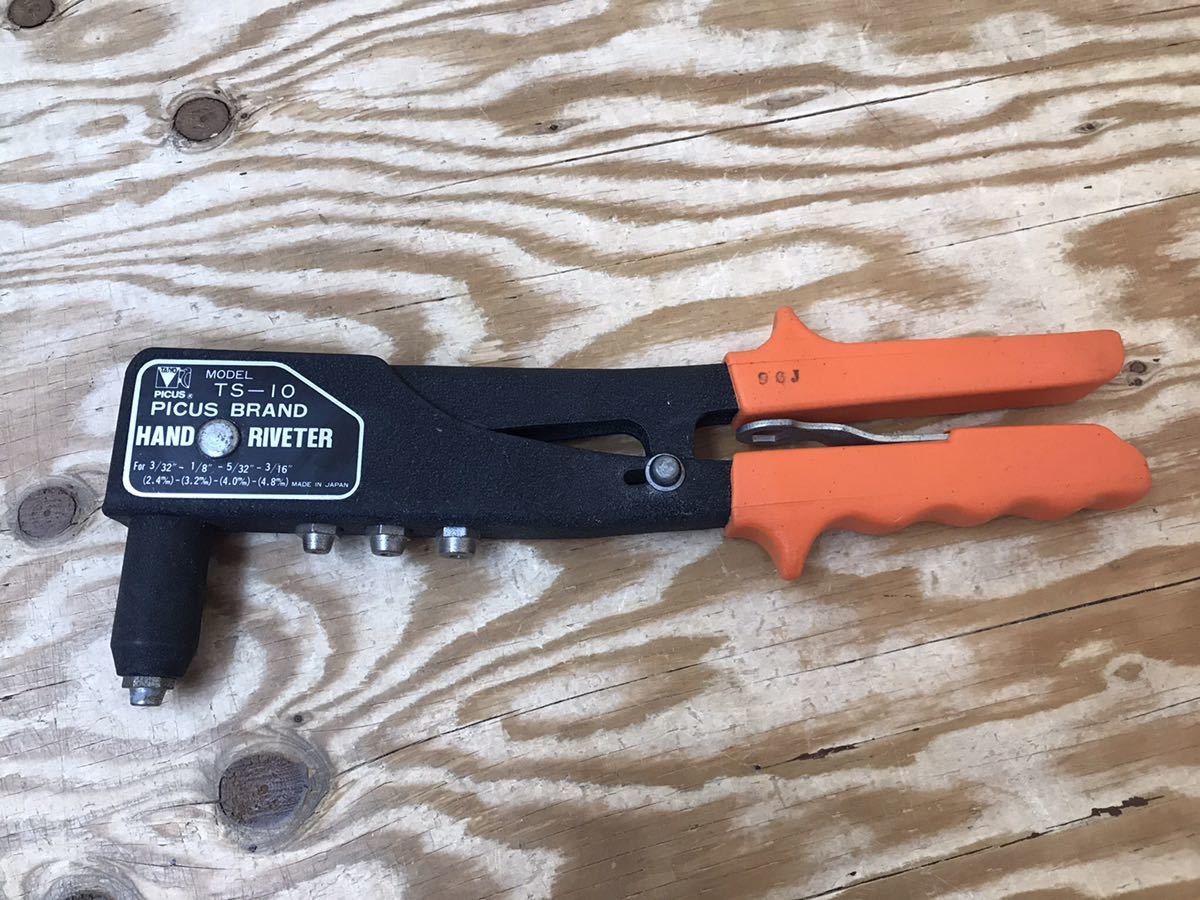 代購代標第一品牌－樂淘letao－mF 60 HAND RIVETER MODEL/TS-10 PICUS BRAND 大洋精工 ハンドツール 工具 バンドリベッター ※サビ、傷や汚れあり ...