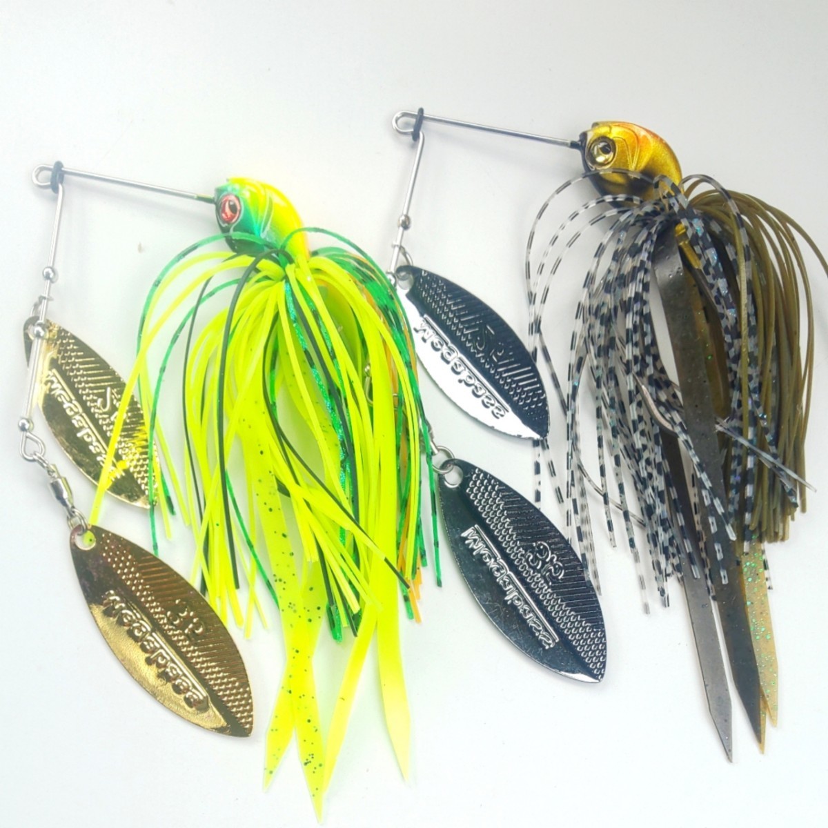 Yahoo!オークション - メガバス スピナーベイト SV-3 3/8oz DW ダブル...