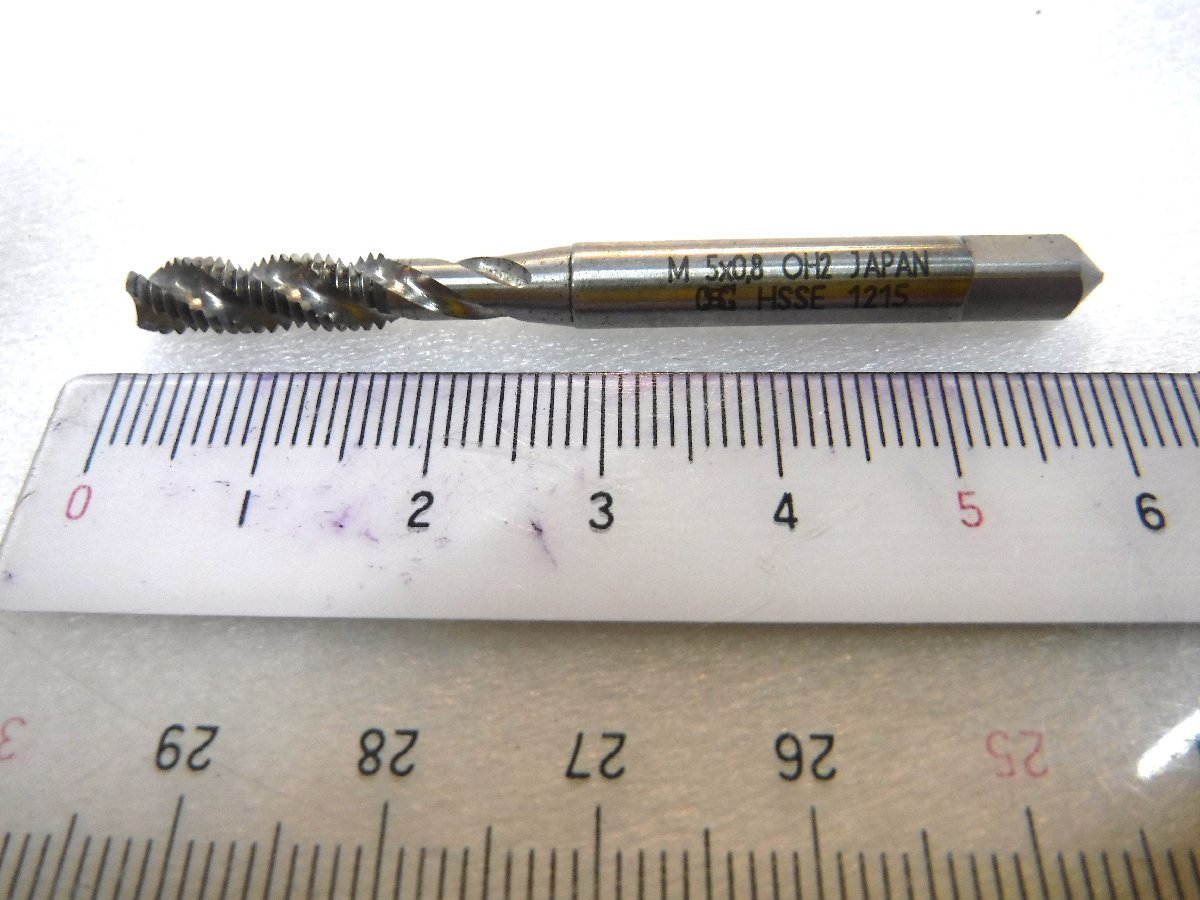 Yahoo!オークション - A659 OSG スパイラルタップ M5X0.8 OH2 HSSE 中...