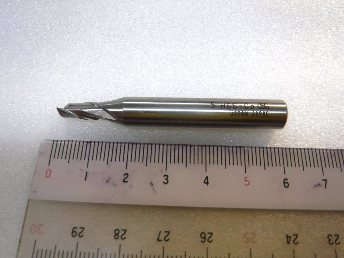 Yahoo!オークション - A456 OSG エンドミル 5HSS-Co 刃径5 シャンク径8...