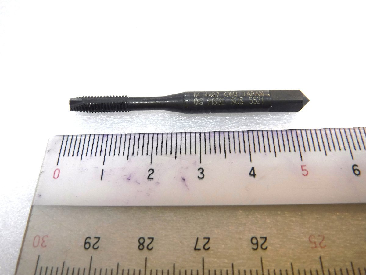 Yahoo!オークション - A679 OSG ポイントタップ M4X0.7 OH2 HSSE SUS ...