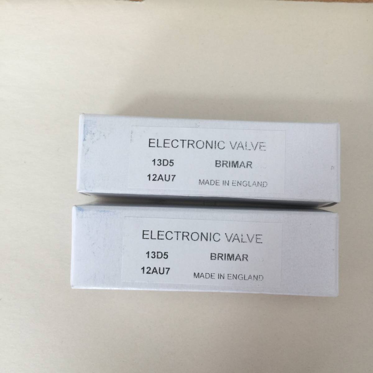 Yahoo!オークション - [NOS品] Brimar製 13D5 (12AU7 ECC82互換）ペア...