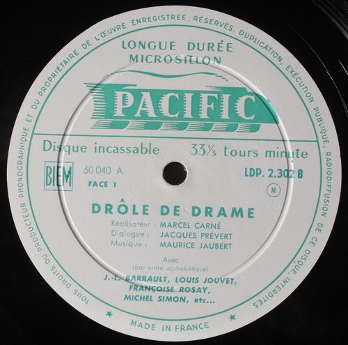 Yahoo!オークション - 0( =^・_・^)= 仏10”LP おかしなドラマ モーリ...