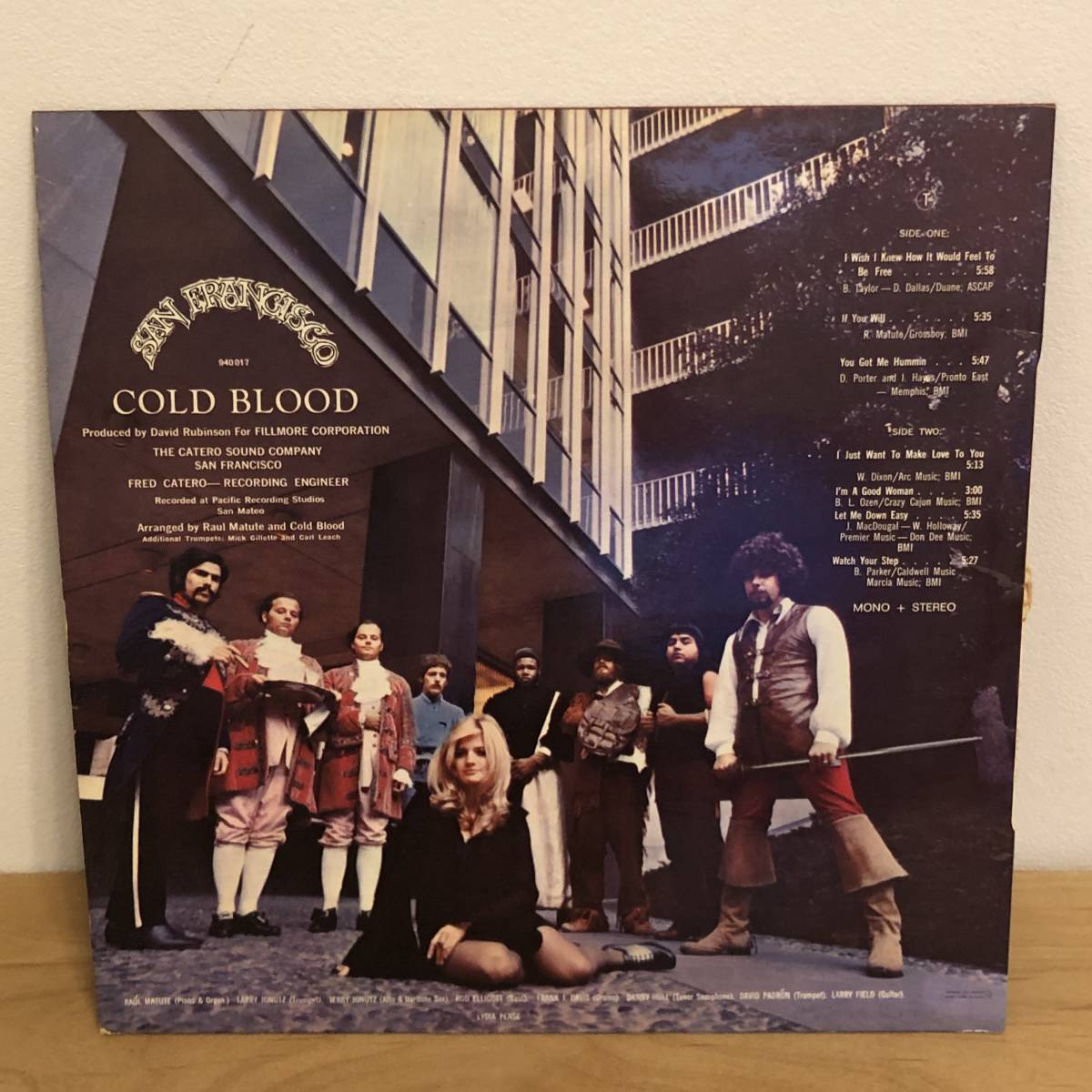 Yahoo!オークション - COLD BLOOD LP