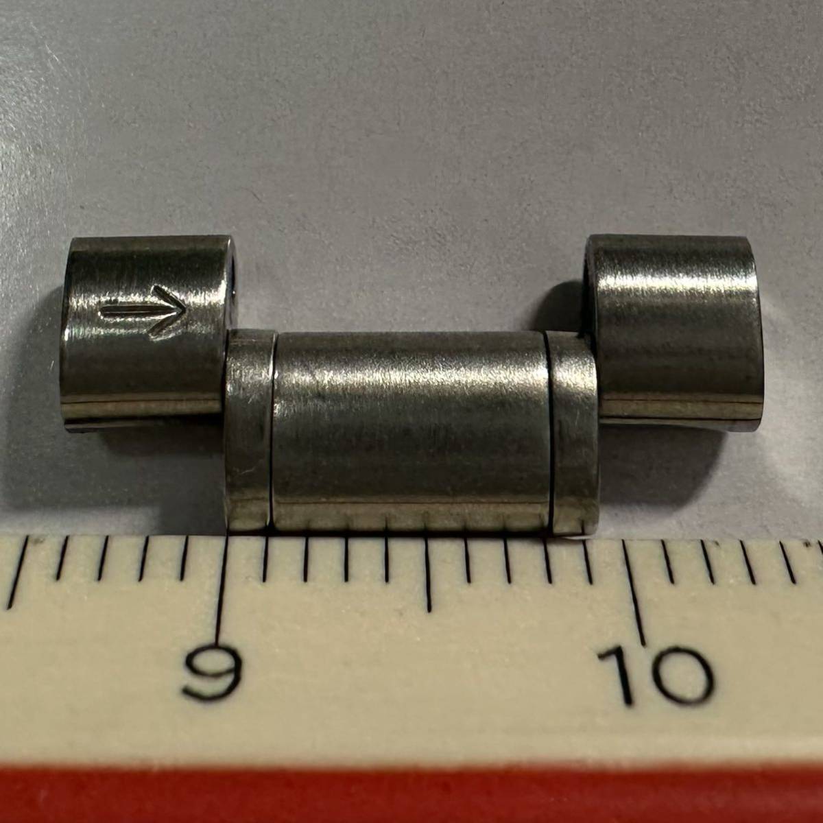 代購代標第一品牌－樂淘letao－オメガ スピードマスター プロフェッショナル コマ 18mm幅 OMEGA speedmaster professional 半コマ 微調整コマ 67-2