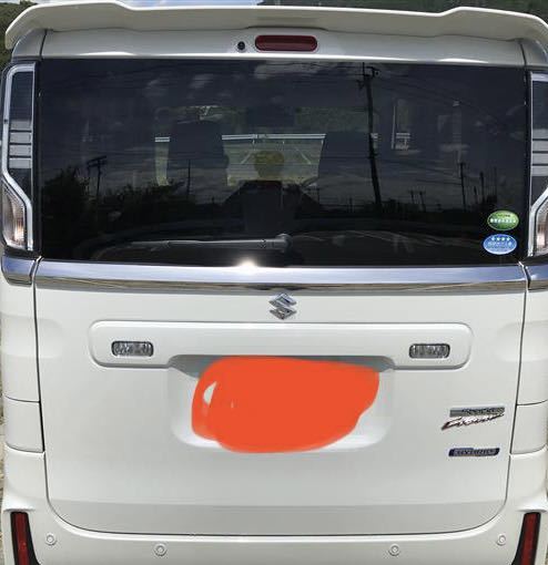 Yahoo!オークション - スペーシア カスタム MK53S リアゲート バックド...