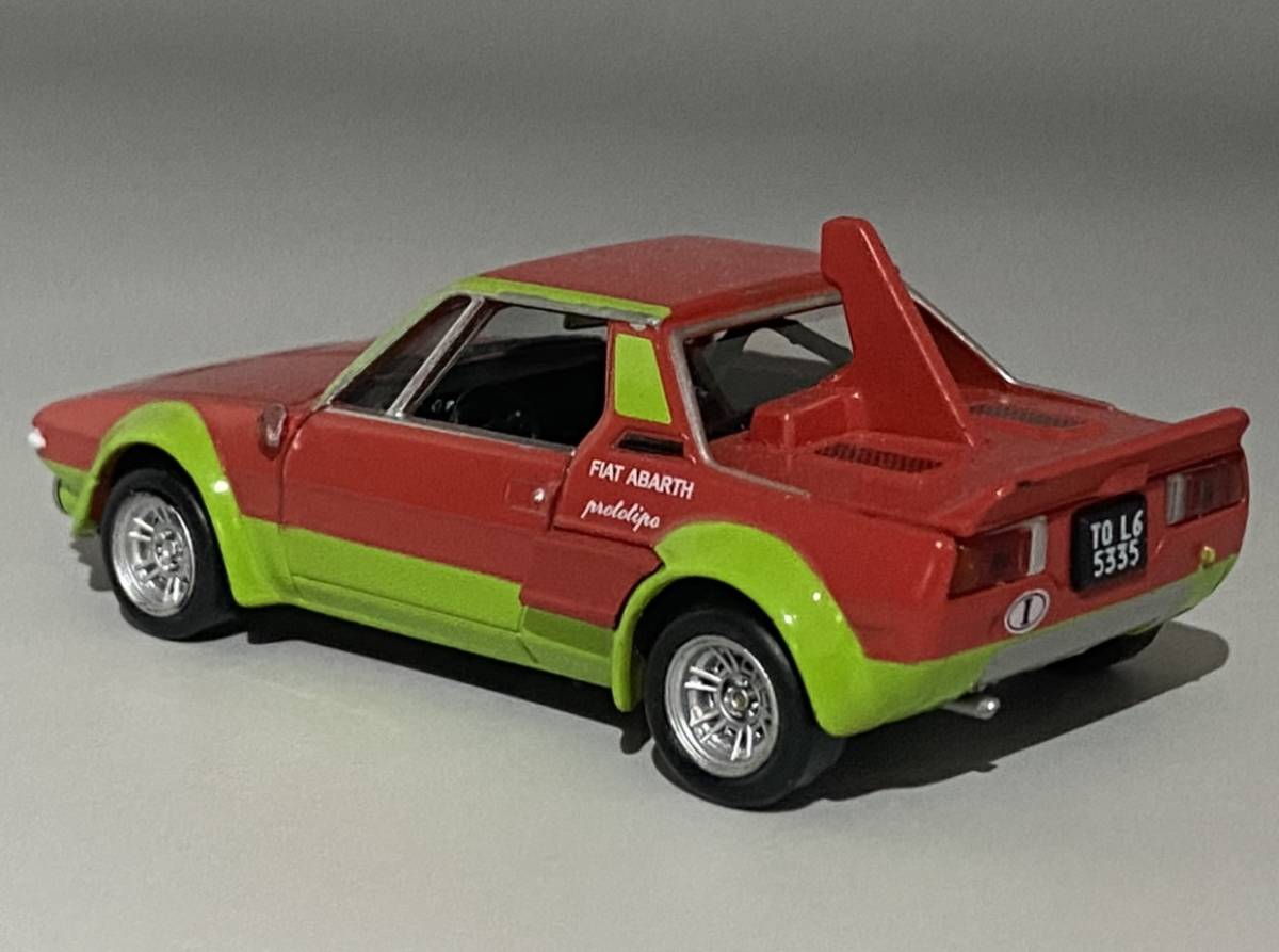 代購代標第一品牌－樂淘letao－1/43 Fiat Abarth X1/9 Prototipo 1973 Group 5 Rally Car メトロ フィアット アバルト X1/9 プロトタイプ
