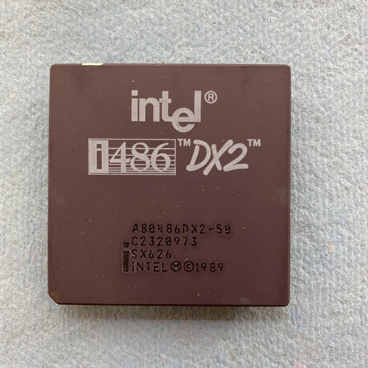 Yahoo!オークション - Intel i486 DX2 A80486DX2-50 SX626 ジャンク