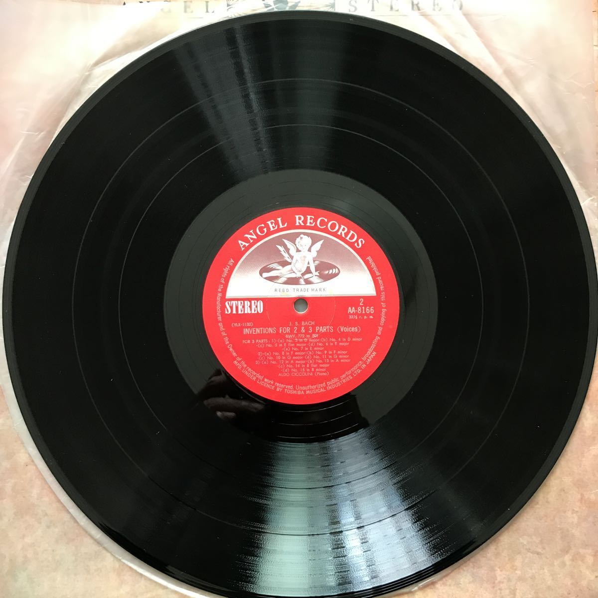 Yahoo!オークション - LP ALDO CICCOLINI BACH INVENTIONS FOR 2&3 VOI...