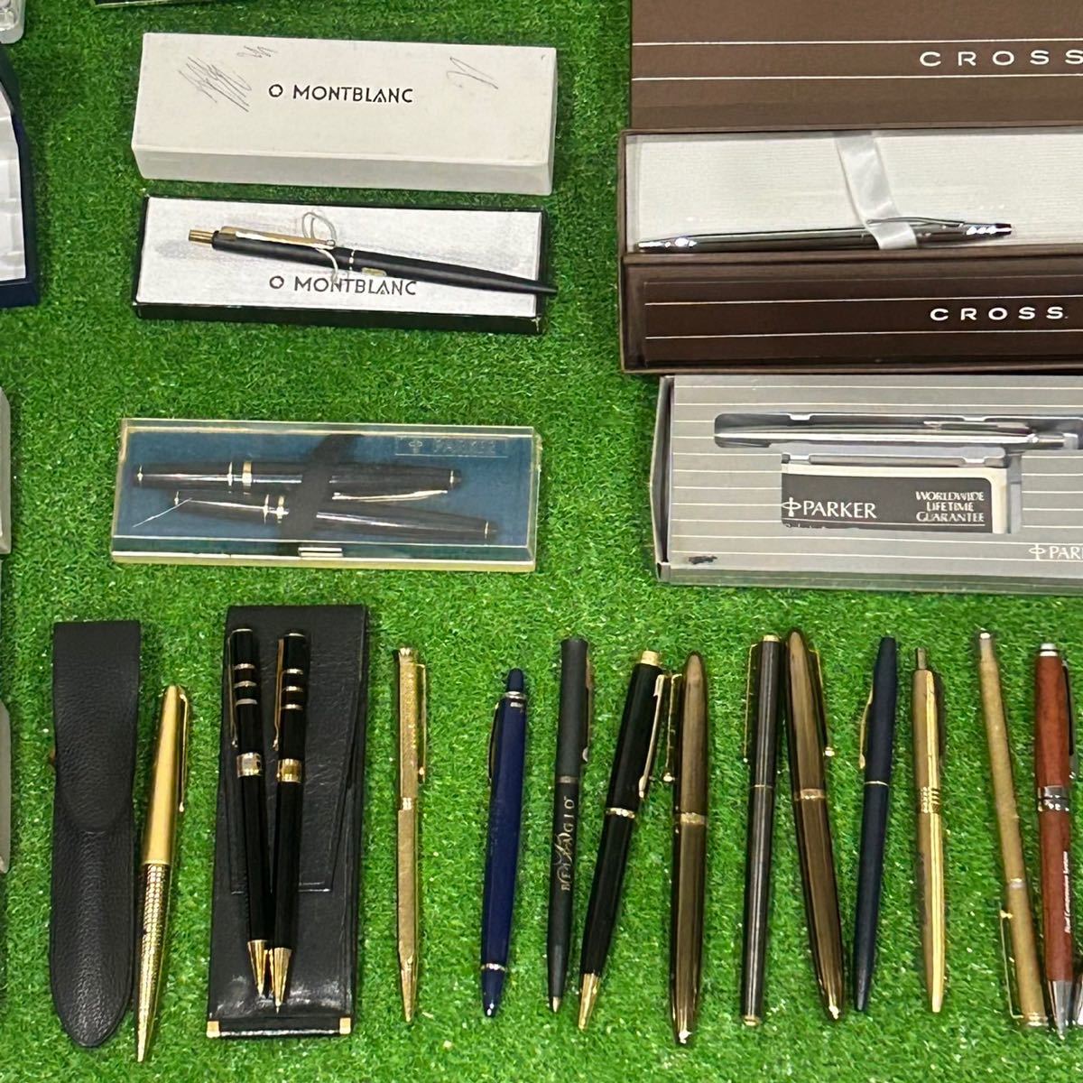 代購代標第一品牌－樂淘letao－ボールペン 万年筆 シャーペン など 大量まとめ売り MONTBLANC モンブラン PARKER パーカー など 21K 22K 一部万年筆先端刻印あり ...