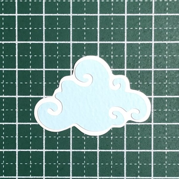 Yahoo!オークション - （12C）雲【8セット】 カット【3】