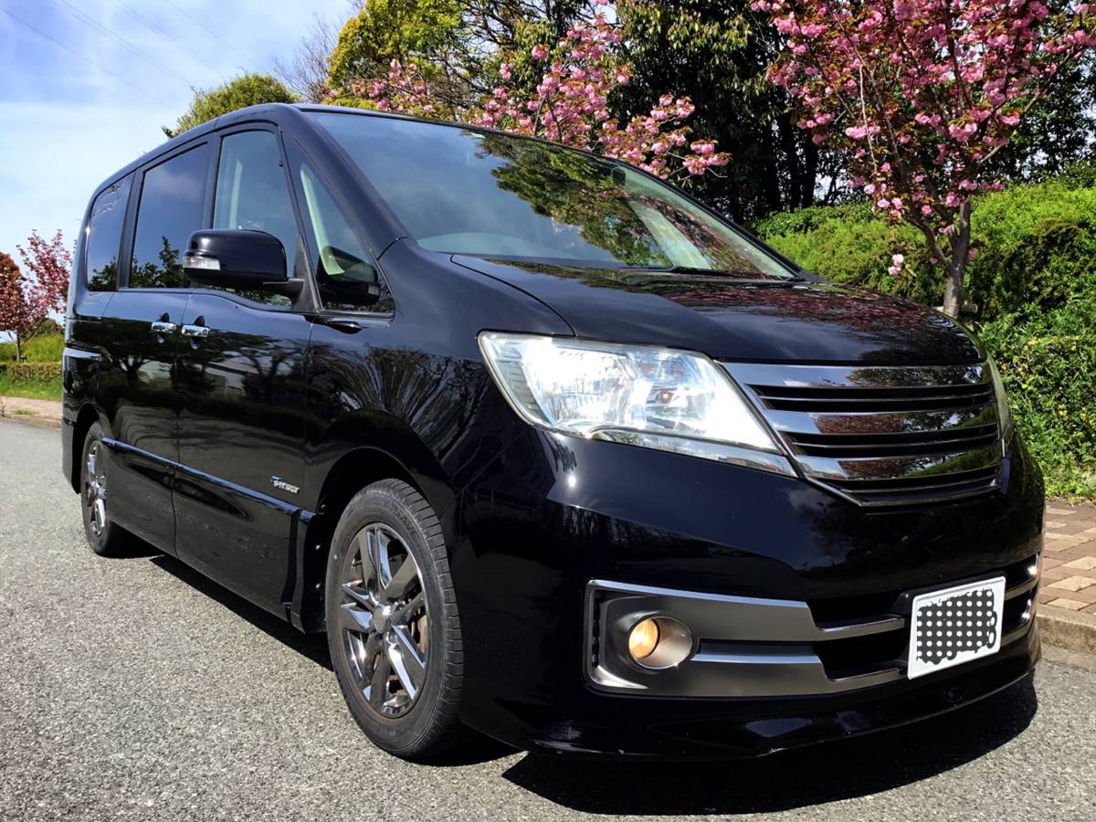 Yahoo!オークション - 売切 24y セレナ ライダーブラックライン S-HV【...