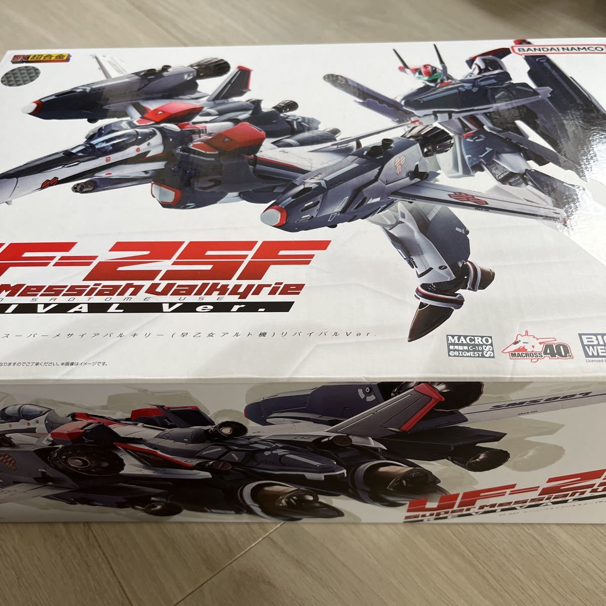 Yahoo!オークション - DX超合金 VF-25F スーパーメサイアバルキリー ア...