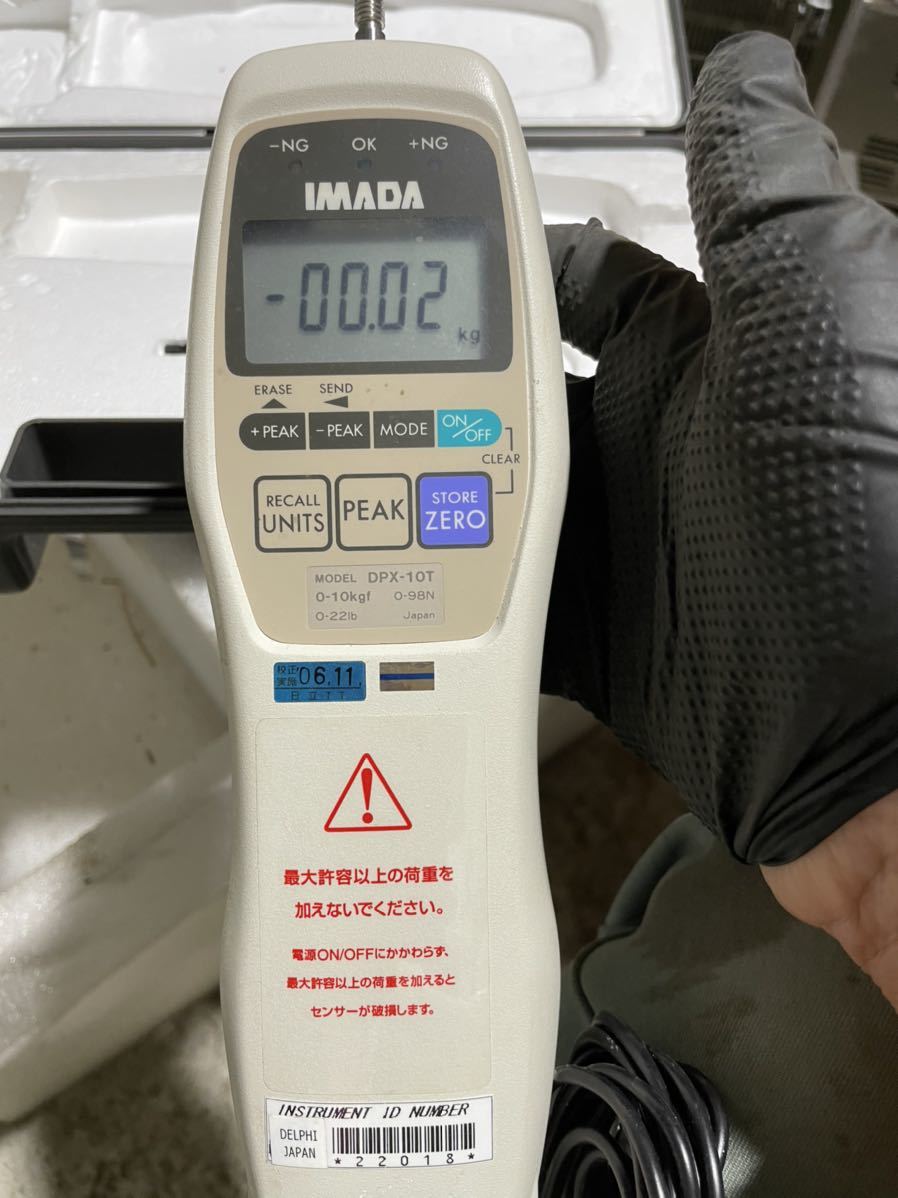 E22 IMADA イマダ フォースゲージ DPX-10T 通電動作可. https://youtu.be/g8shemX2Ono(測定器)｜売買されたオークション情報、yahooの商品情報を ...