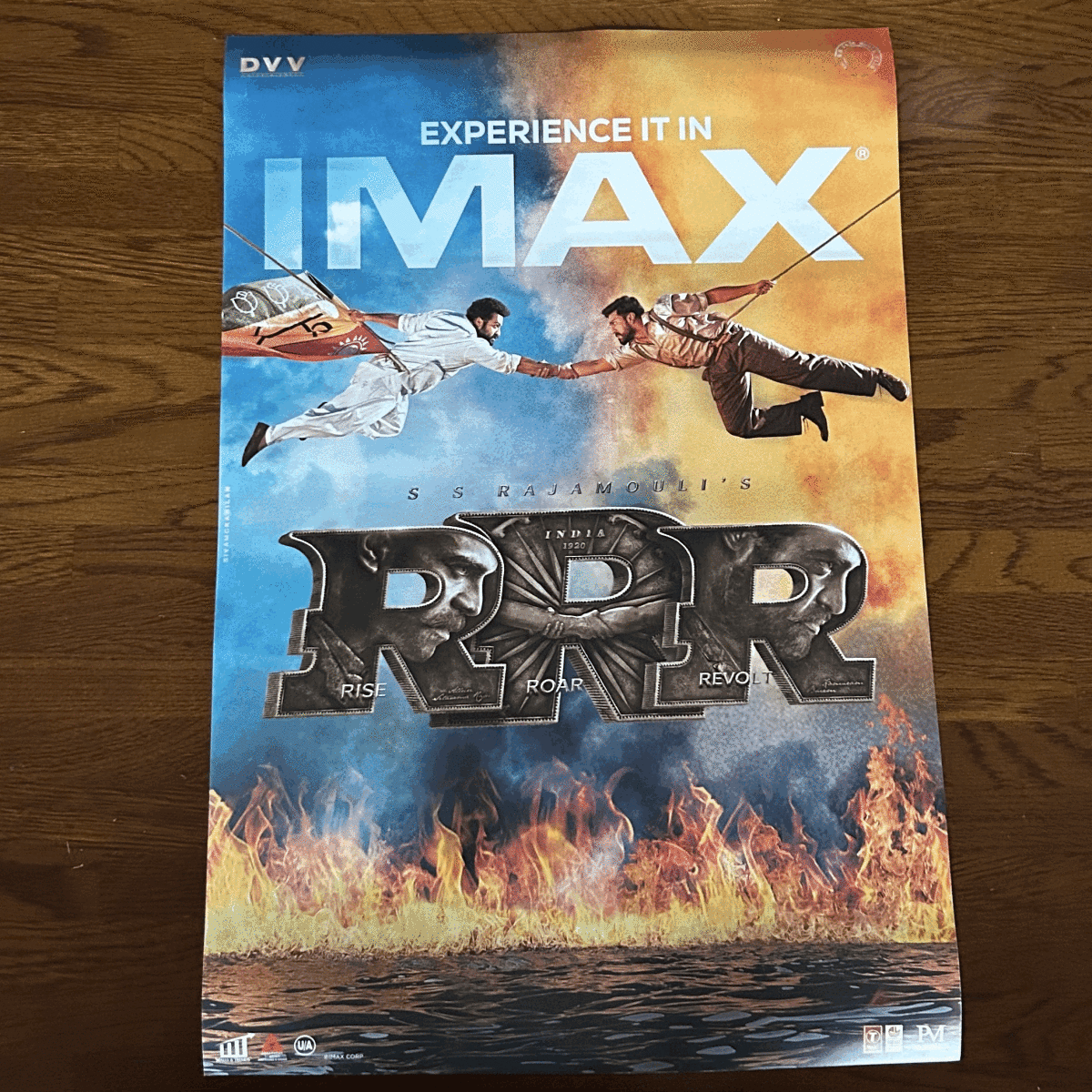 Yahoo!オークション - 【美品】『RRR』IMAXポスター