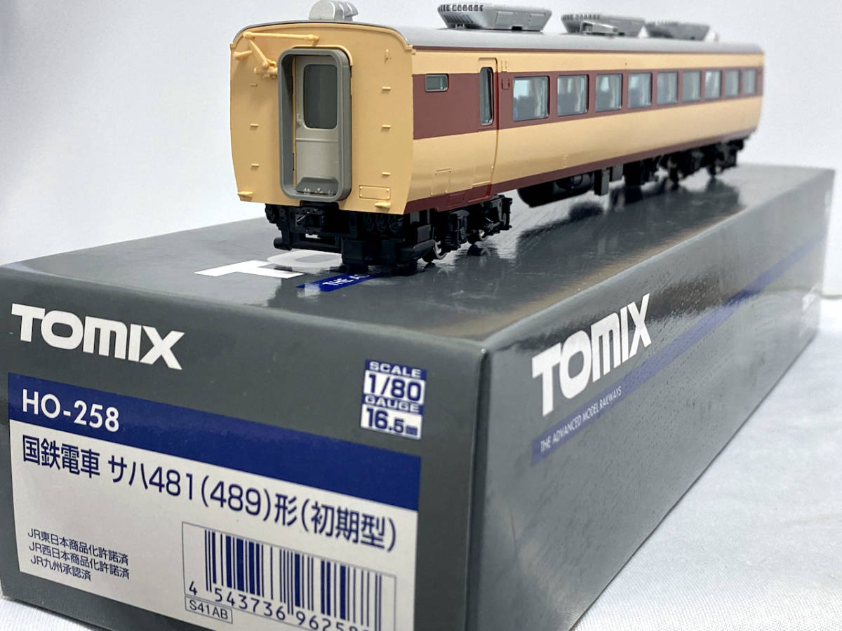 Yahoo!オークション - TOMIX HO 485系 (489系) サハ481 初期型 HO-258