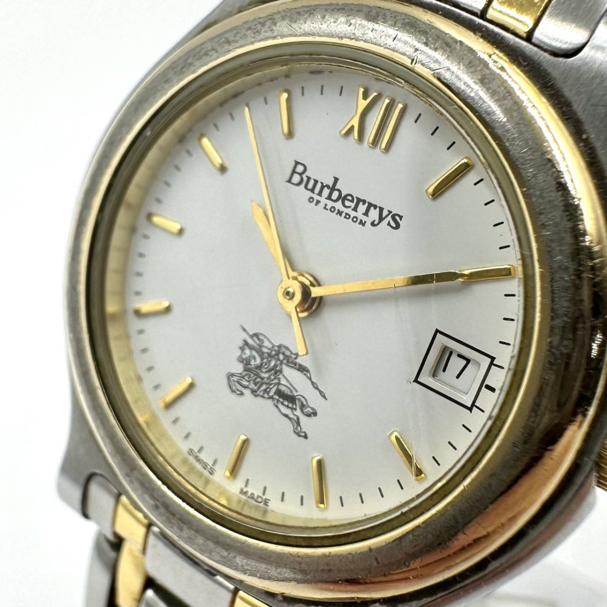 Yahoo!オークション - J136-000-000 Burberrys バーバリー 8100 クォー...