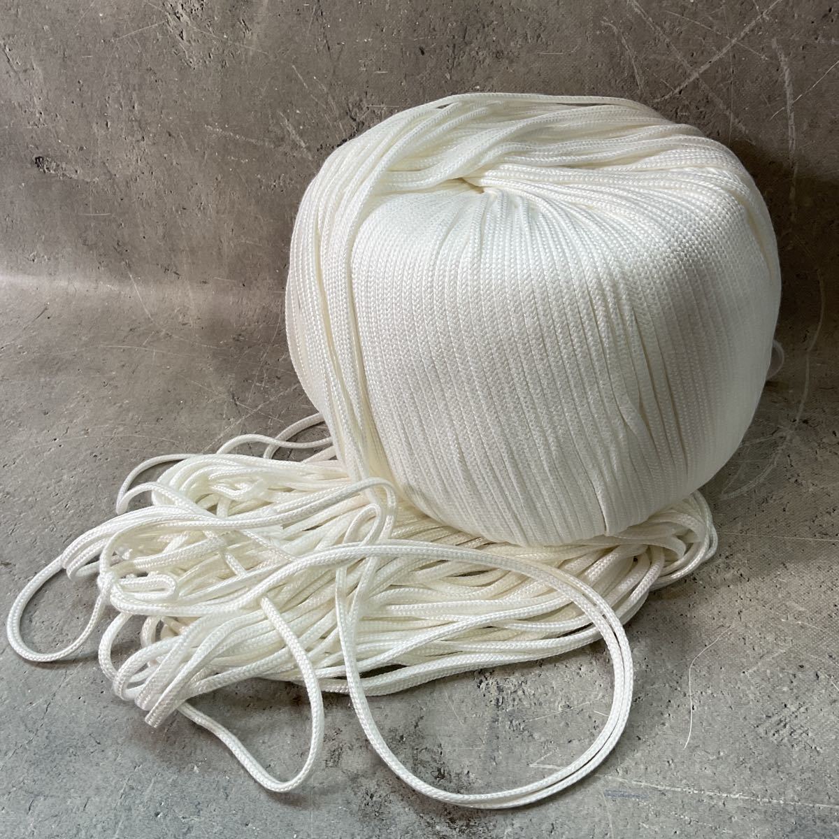 代購代標第一品牌－樂淘letao－S03/ 新品 釣り紐 バンド 8x8 縄 漁具 補修紐 漁網 釣り網 未使用 釣具 釣り道具 デッドストック 約1.8kg