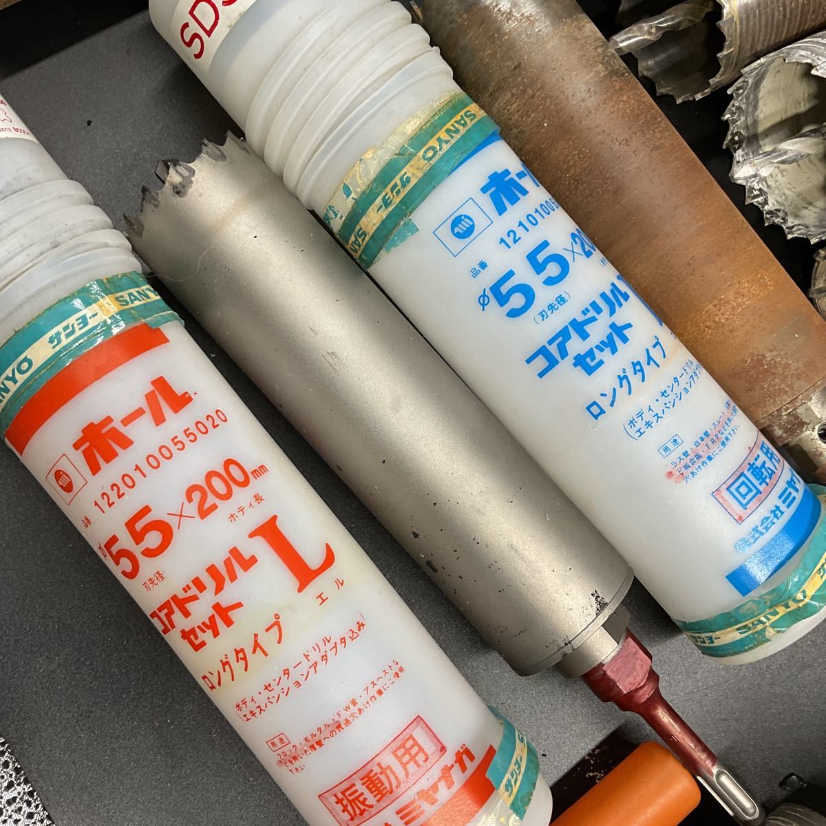 Yahoo!オークション - w17/コアドリルビット 工具 まとめて大量